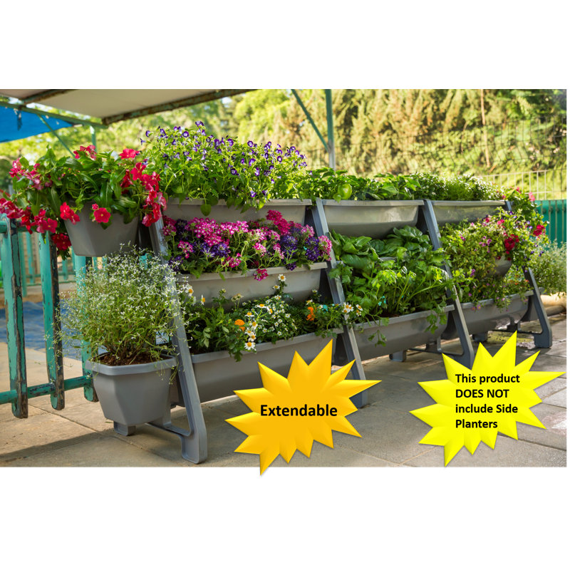 Latitude Run® VertiGrow Planter Set - 3 Tier Modular Planters | Wayfair